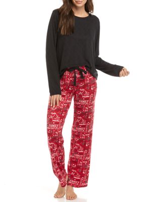 New Directions® 3 Piece Folded Pajama Set | belk