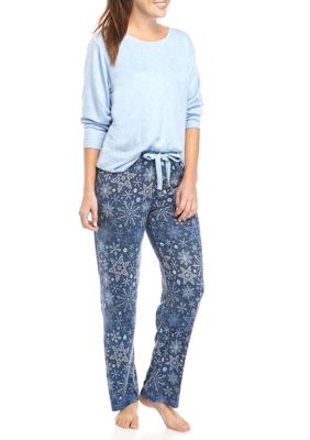 New Directions® 3 Piece Folded Pajama Set | belk
