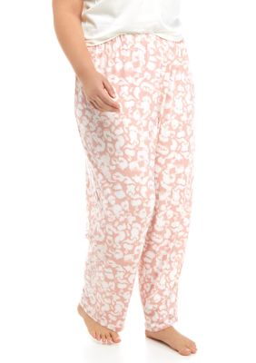 New Directions® Plus Size Lush Luxe Pajama Pants | belk