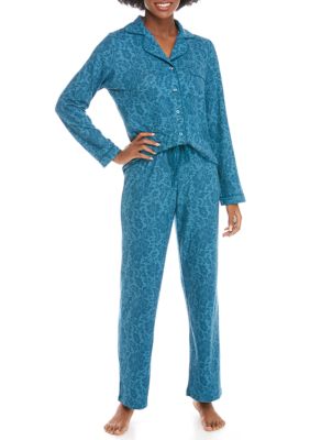 Jones New York 2-Piece Printed Folded Pajama Set | belk