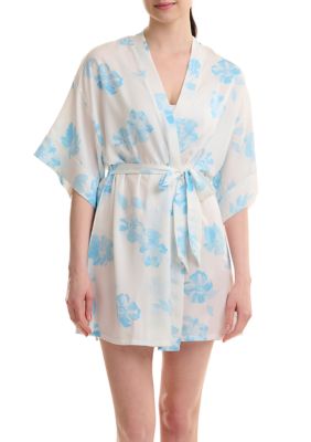 Splendid Women's Washed Satin Kimono Robe | belk