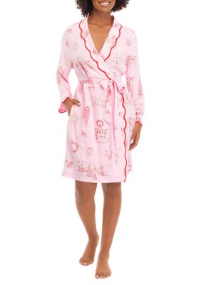 Crown & Ivy™ Scalloped Robe | belk
