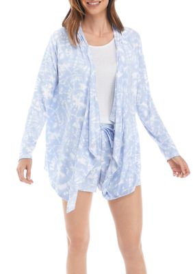 Roudelain 3 Piece Cardigan Pajama Set | belk