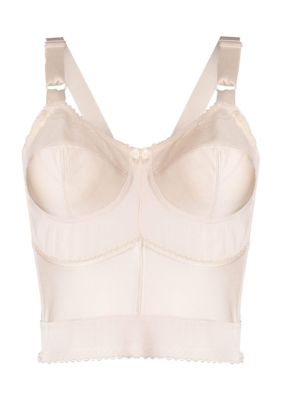 Rago Embroidered Soft Cup Long Line Bra | Belk