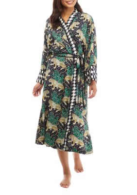 Printfresh Women's Satin Bagheera Robe | belk