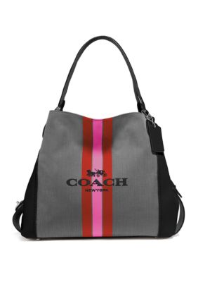 COACH Edie 31 Jacquard Shoulder Bag | belk