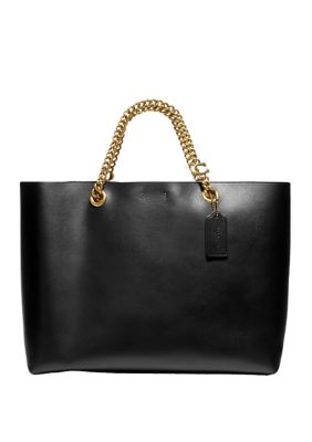 COACH Signature Chain Convertible Tote | belk