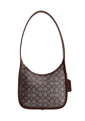 COACH Curve Zip Bag in Signature Jacquard | belk