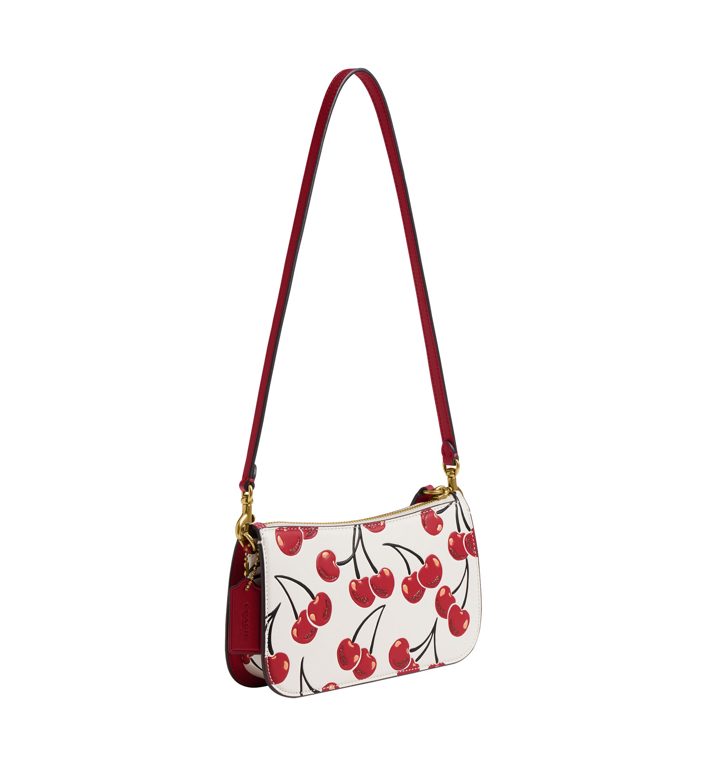 COACH Penn Shoulder Bag with Cherry Print | Belk