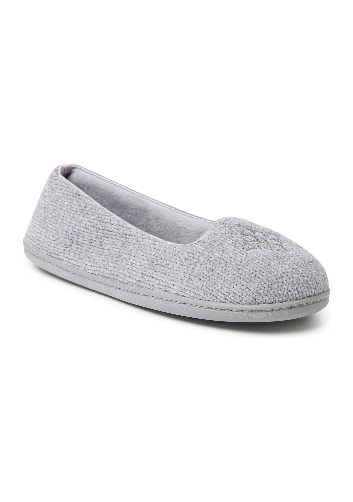 Dearfoams® Rebecca Chenille Closed Back Slippers | Belk