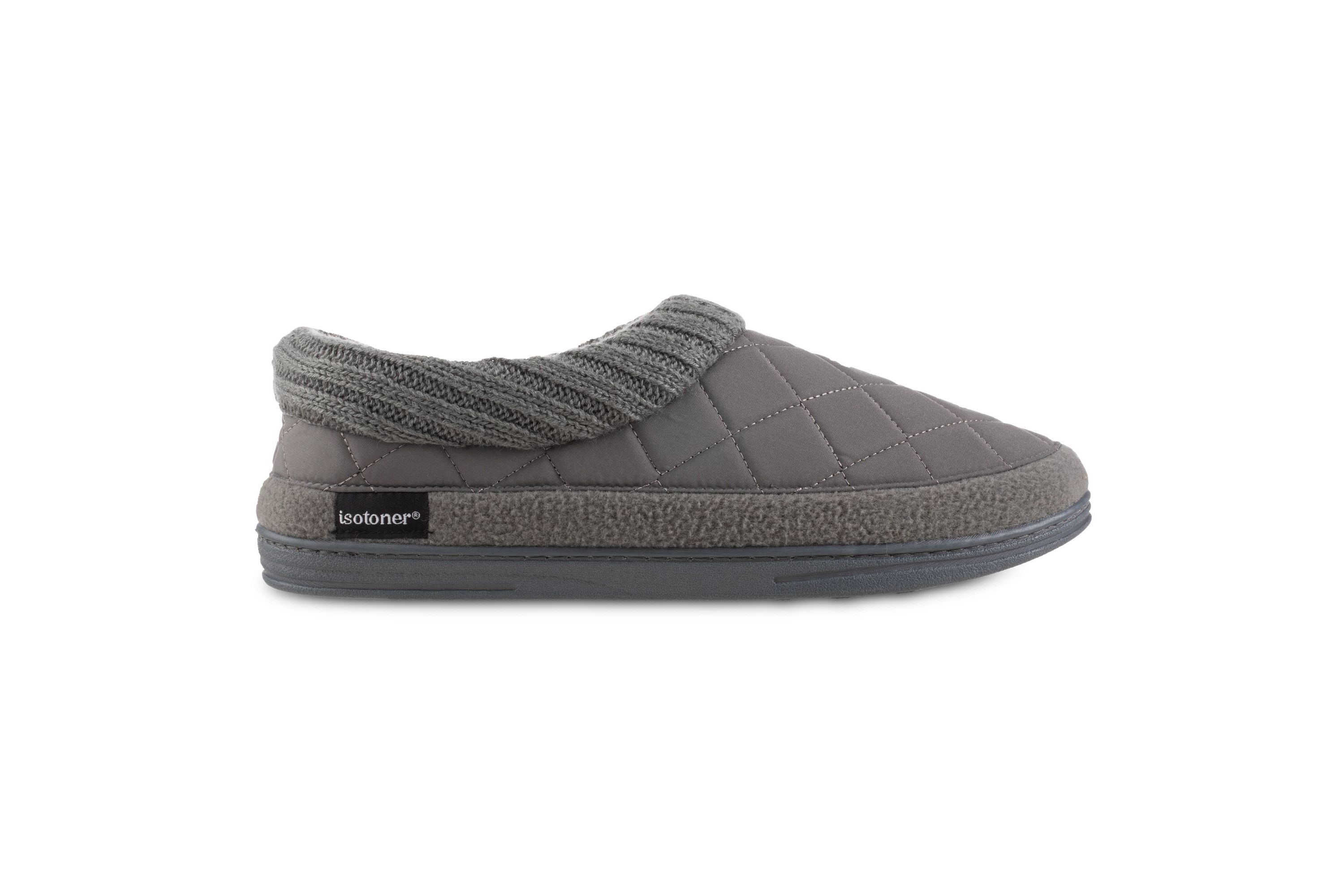 Isotoner isotoner Men's Quilted Nylon Levon Low Boot Slippers | Belk