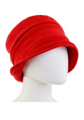 Isotoner Women's Lined Recycled Fleece Water Repellent Cloche Hat | belk