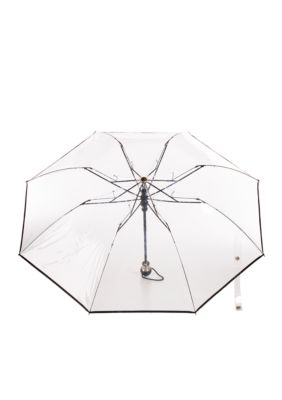 Totes Clear Compact Umbrella | belk