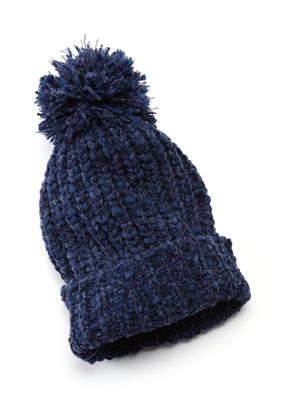 Cejon Chenille Cuffed Pom Pom Hat | belk