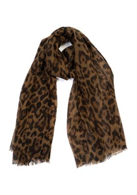 BCBGeneration Animal Print Oblong Scarf | belk