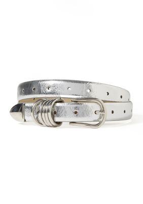 Vince Camuto Perforated Belt with Drop Loops | Belk