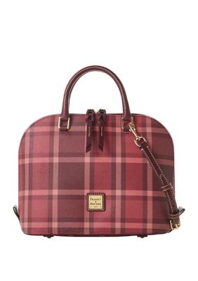 Dooney & Bourke Graham Plaid Zip Satchel | belk