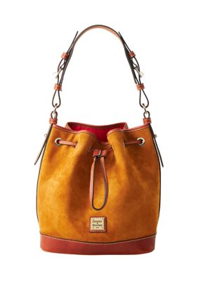 Dooney & Bourke Suede Drawstring Bucket Bag | Belk