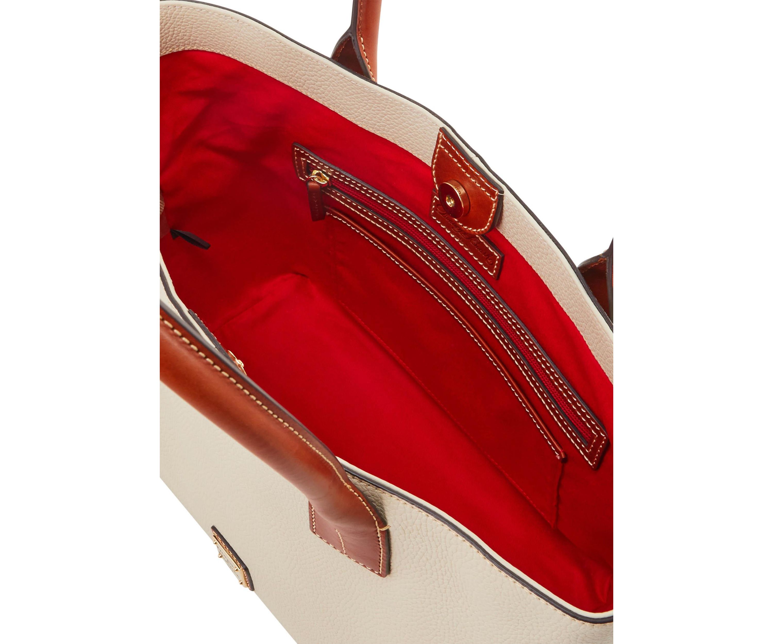 Dooney & Bourke Pebble Leather Small Russle Tote | Belk