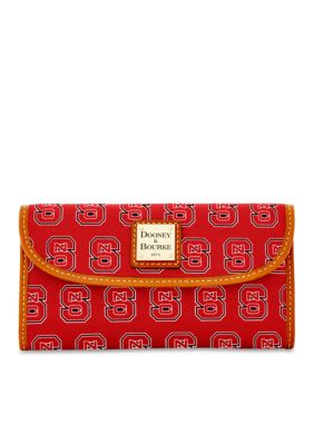 Dooney & Bourke NC State Continental Clutch Wallet | belk