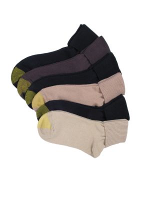 Gold Toe® Turn Cuff Socks - 6 Pack | belk