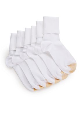Gold Toe® Ultra Soft Providence Turn Cuff Socks - 3 Pack | belk