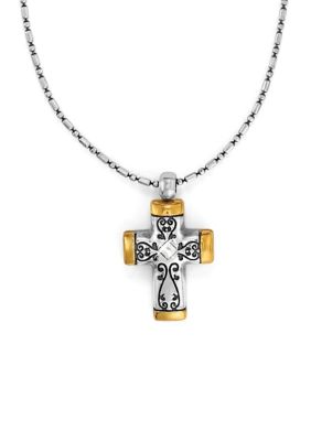 Brighton® Color Drops Cross Necklace | belk