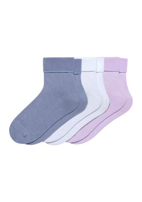 HUE® Bobby Socks - 3 Pack | belk