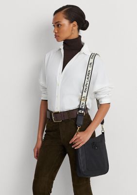 Lauren Ralph Lauren Pebbled Leather Large Cameryn Crossbody | belk