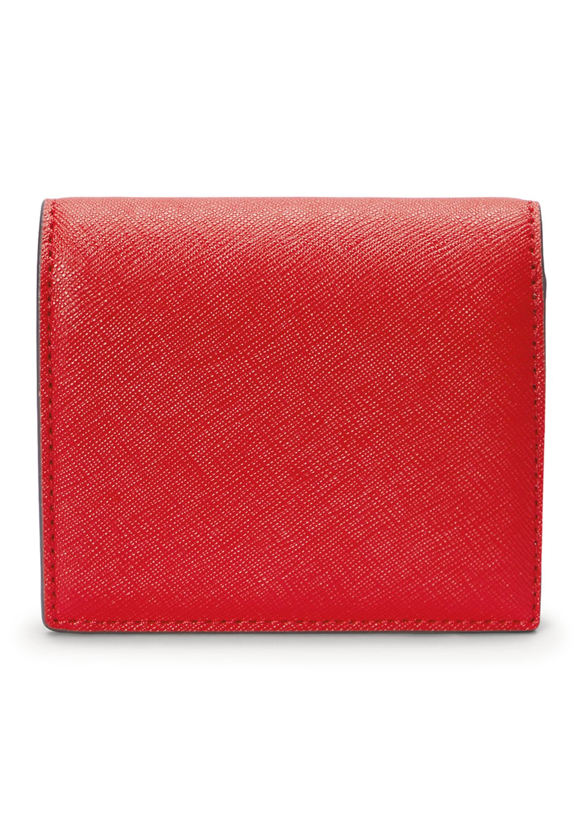 Lauren Ralph Lauren Crosshatch Leather Compact Wallet | Belk