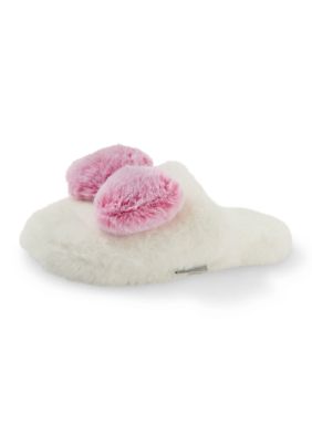 MUK LUKS® Pillow Top Bow Slipper Scuffs | Belk