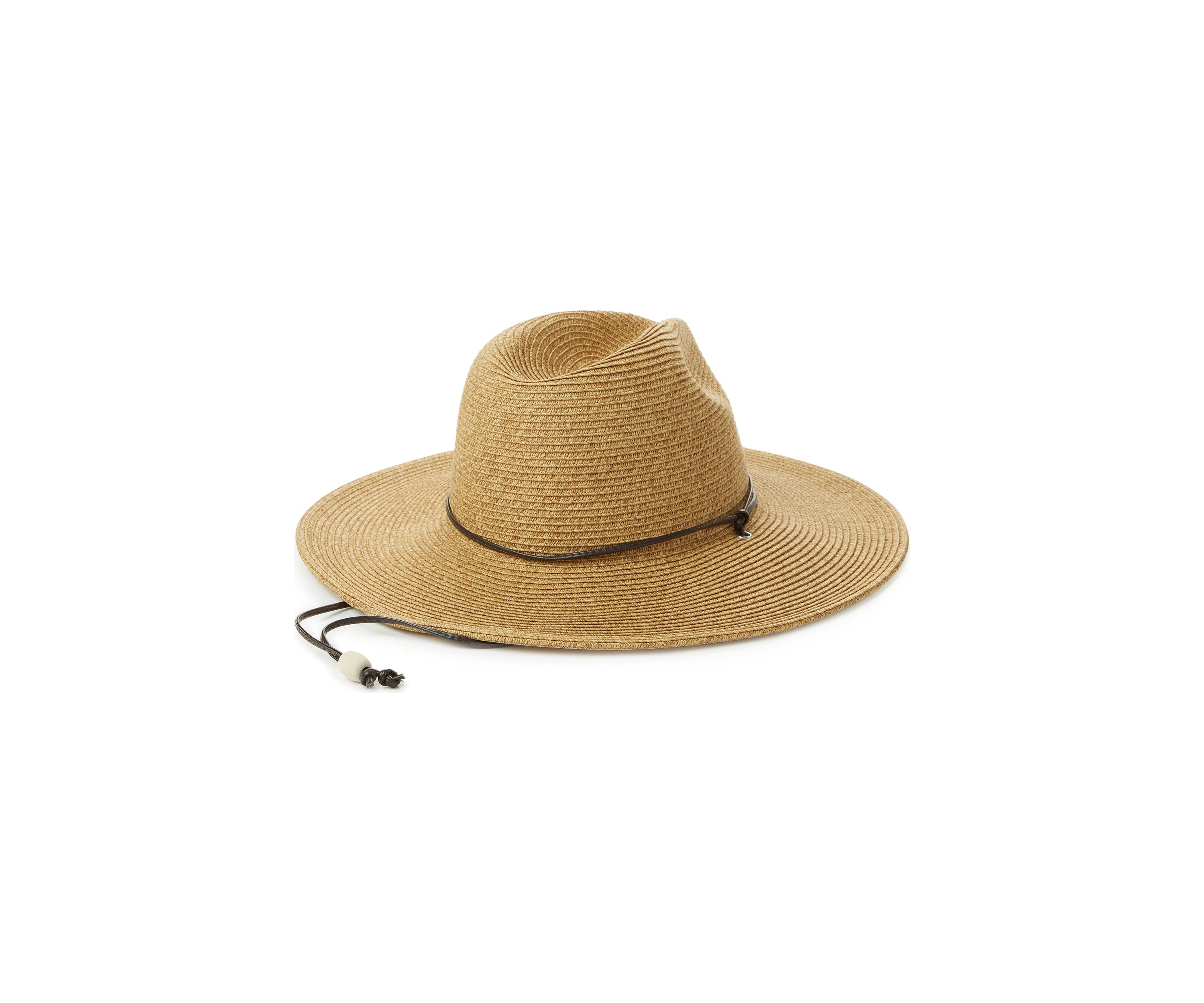 San Diego Hat Company Pinched Crown Fedora with Chin Tie | Belk