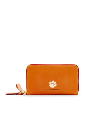 Dooney & Bourke Clemson Tigers Zip Around Wallet | belk