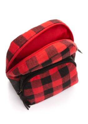 TRUE CRAFT Buffalo Check Mini Dome Backpack | belk