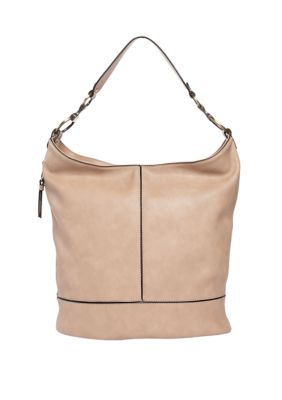 New Directions® Faux Leather Bucket Boho Bag | belk