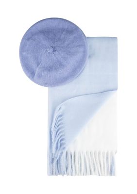 Jessica Simpson Beret and Scarf Set | belk