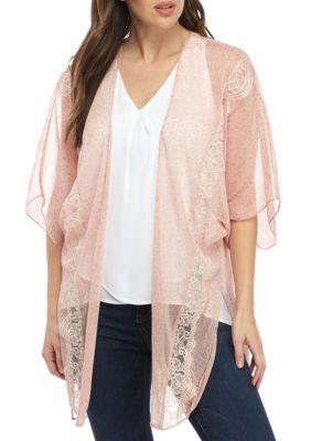 Kaari Blue™ Crochet Back Ruana | belk