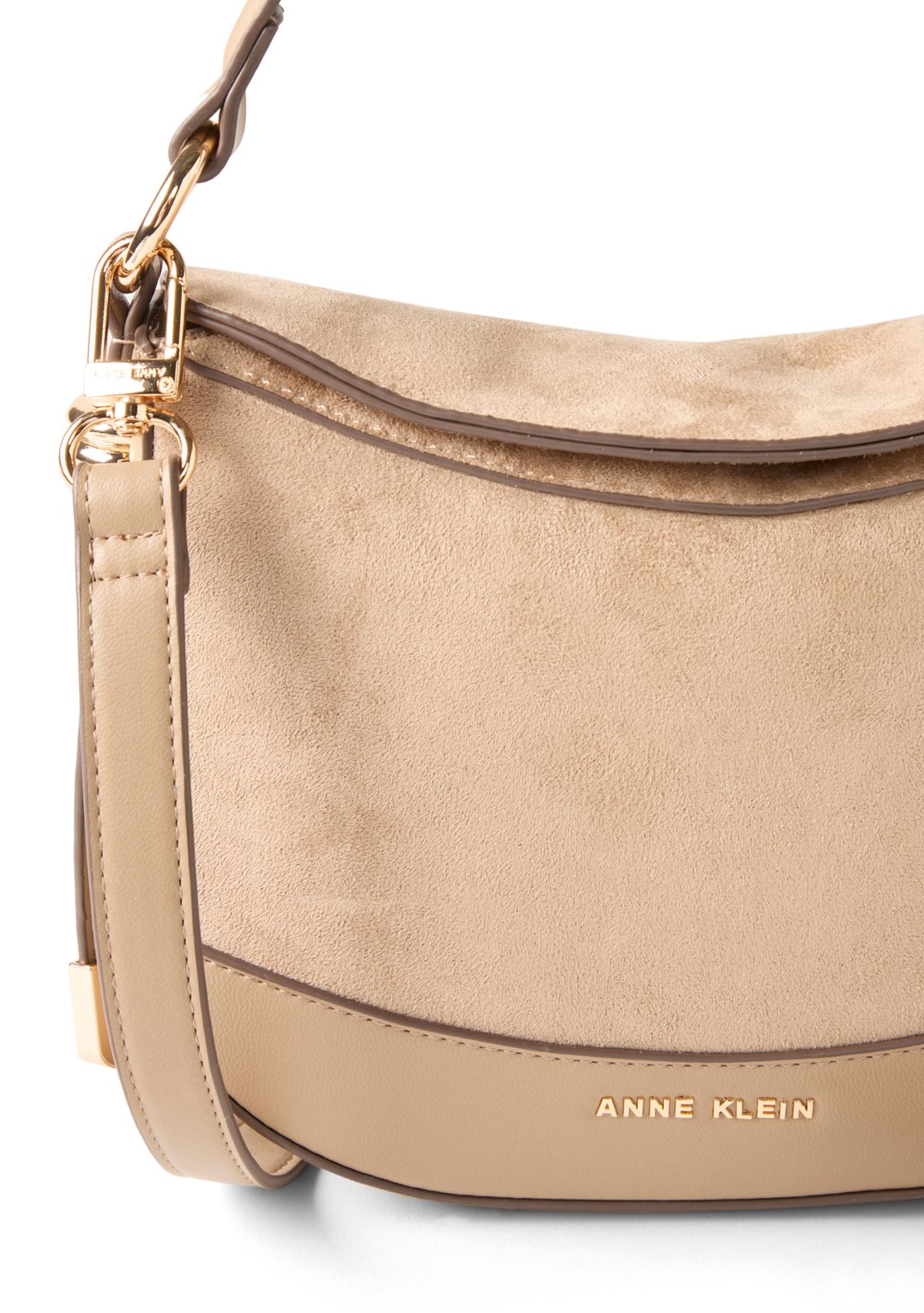 Anne Klein Small Rounded Crossbody with Detachable Strap | Belk