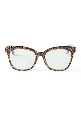 DIFF Eyewear Willa Leopard Glasses | Belk