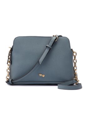 Mathew + Julian Triple Entry Crossbody with Chain Shoulder Strap | belk