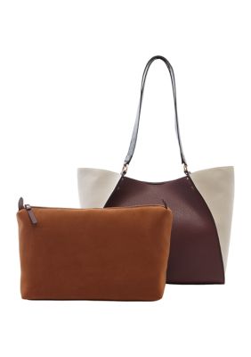 Mathew + Julian Two Tone Tote | belk