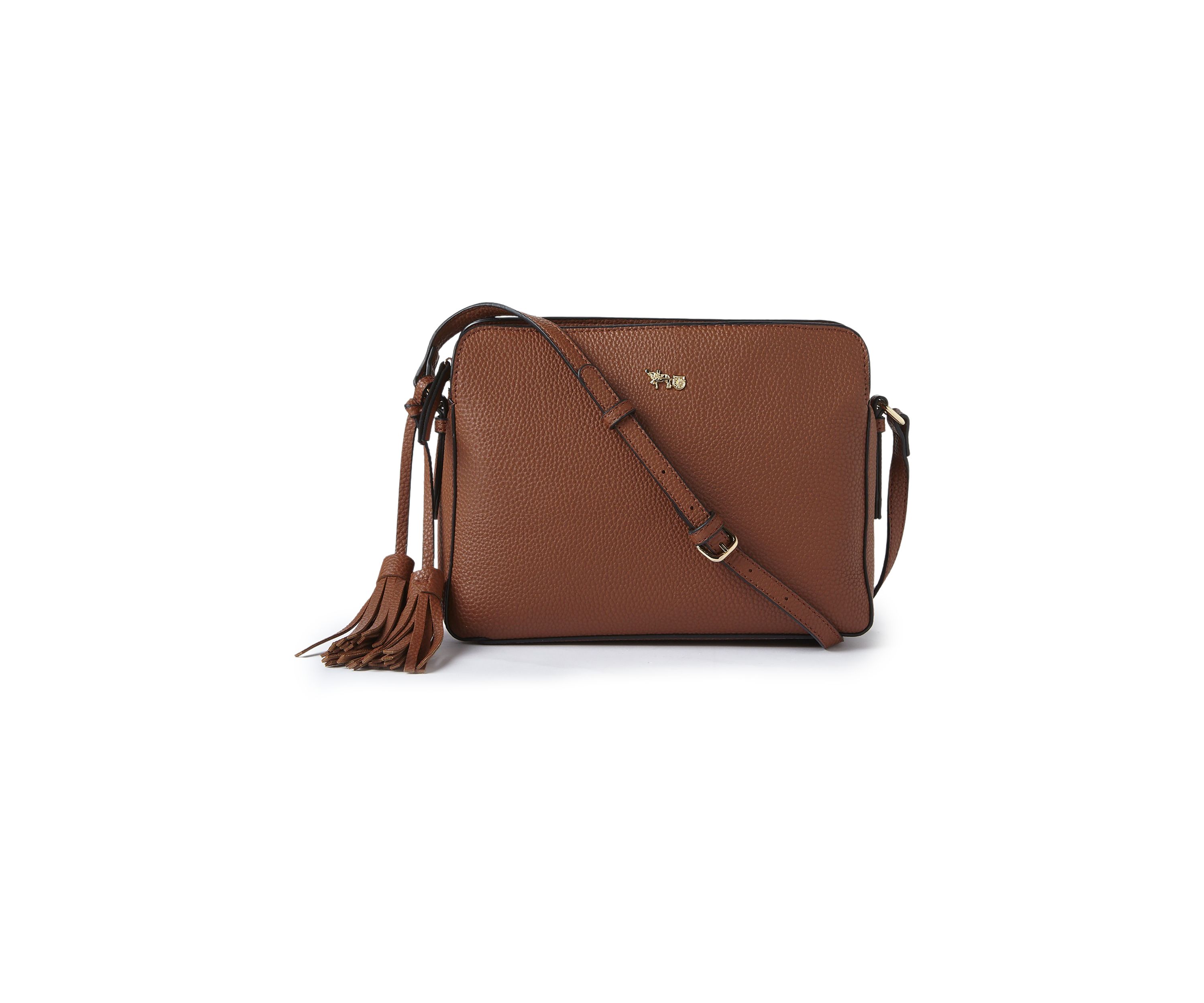 Mathew + Julian Pebbled Crossbody Bag | Belk