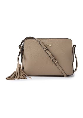 Mathew + Julian Pebbled Crossbody Bag | belk