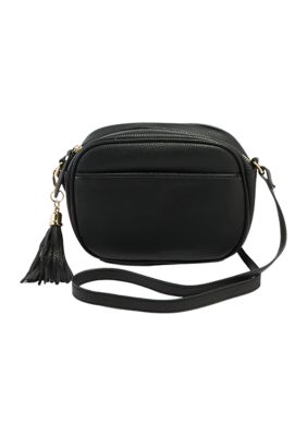 Mathew + Julian Camera Crossbody with Hanging Tassel | belk