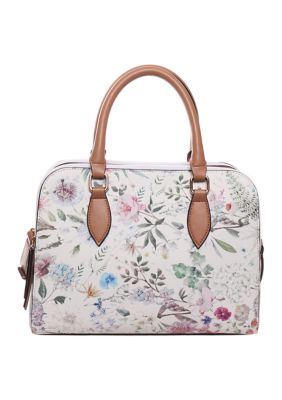 Kim Rogers® Floral Satchel | Belk
