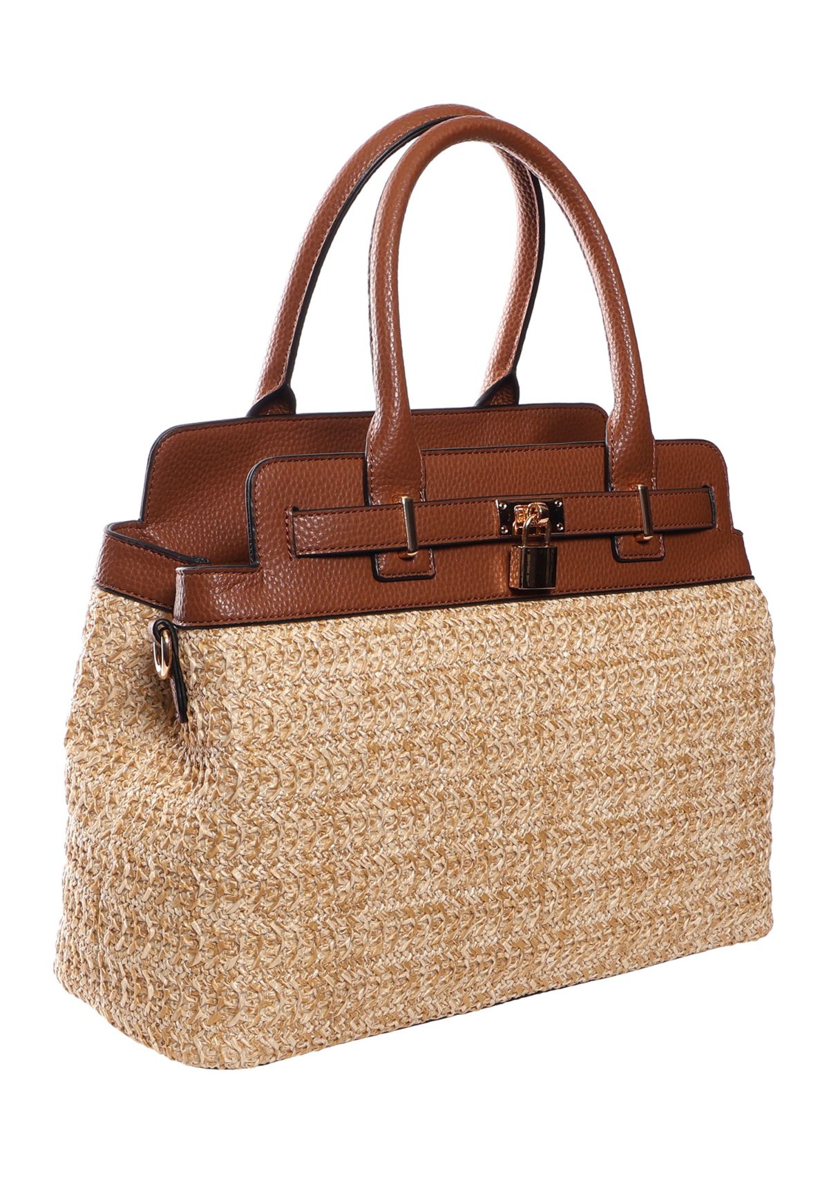 Kim Rogers® Straw Satchel Bag | Belk