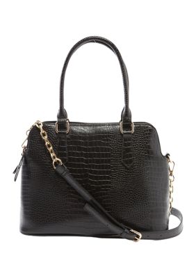 Kim Rogers® Croco Satchel | belk