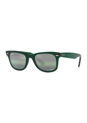 Ray-Ban RB2140 Original Wayfarer Colorblock Polarized Sunglasses | belk