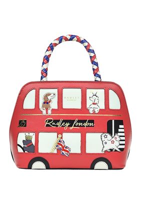 Radley London Small Zip Top London Bus Bag | belk