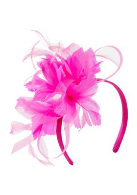 Bellisima Flower Feather Loop Fascinator | belk
